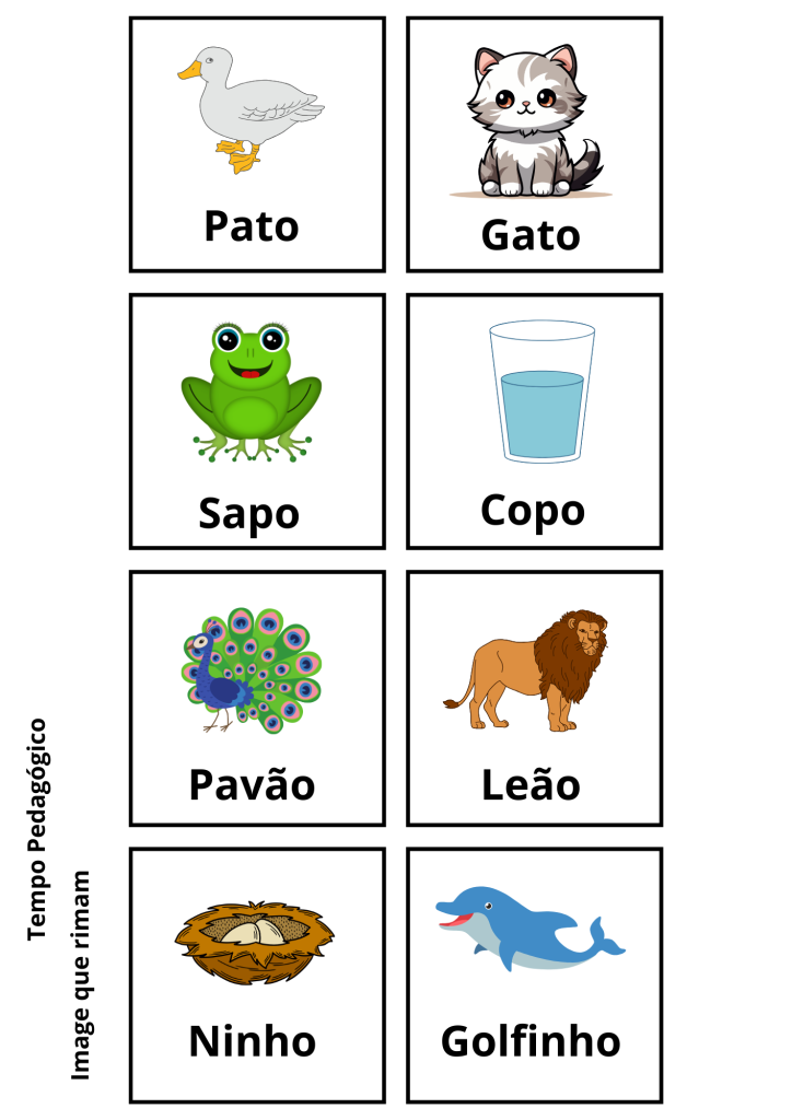 Imagens que Rimam – Tempo Pedagógico