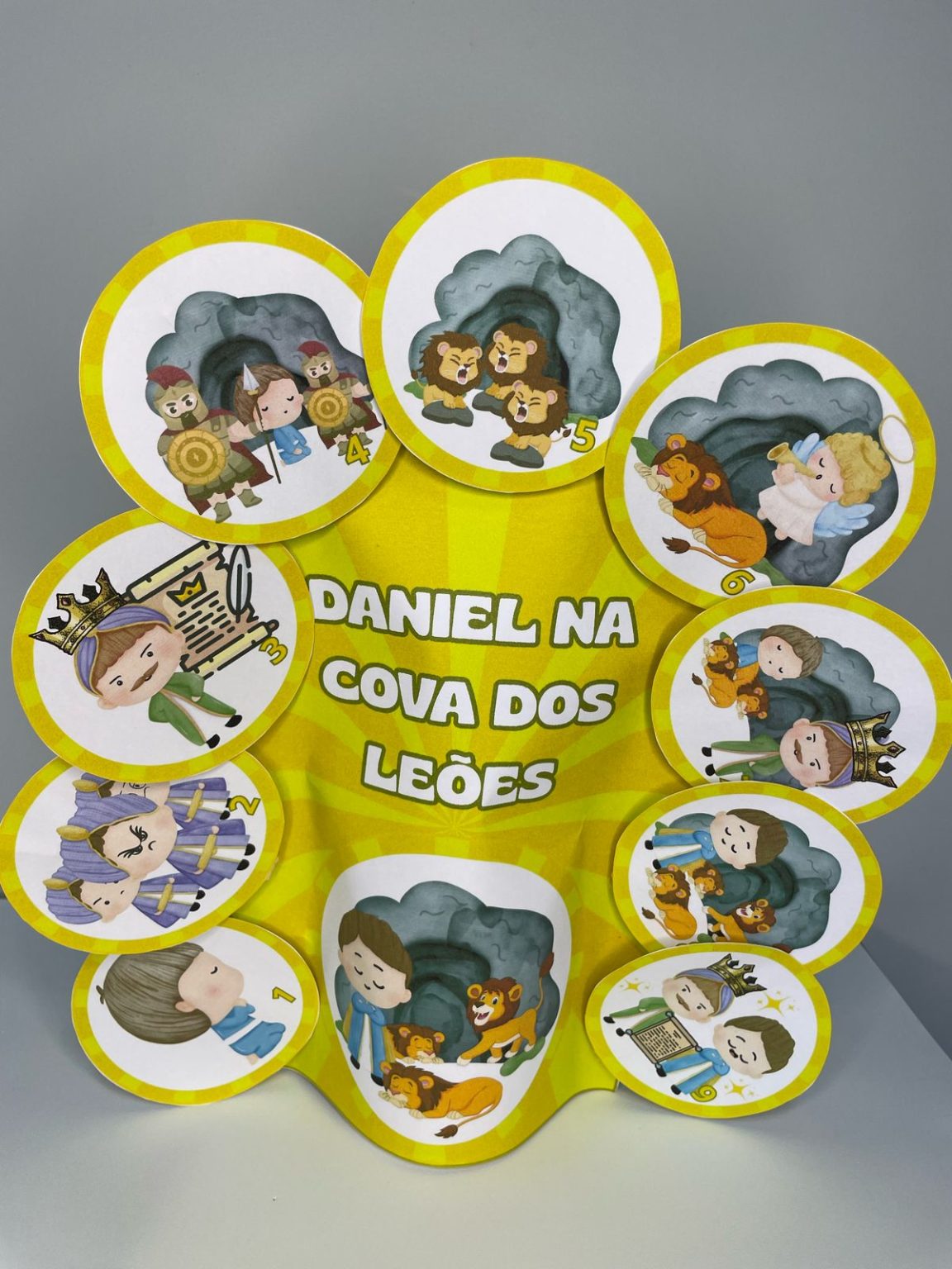 kit Luva de História – Daniel na Cova dos Leões – Tempo Pedagógico