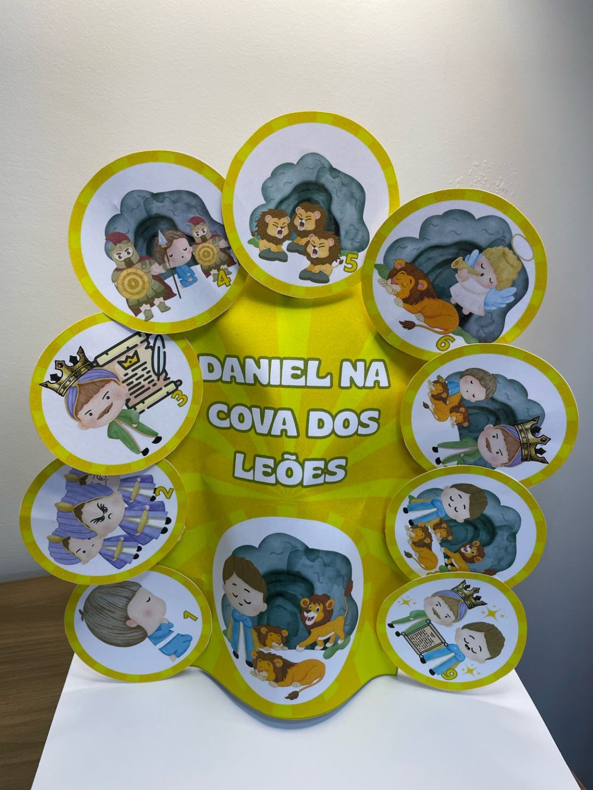 kit Luva de História – Daniel na Cova dos Leões – Tempo Pedagógico